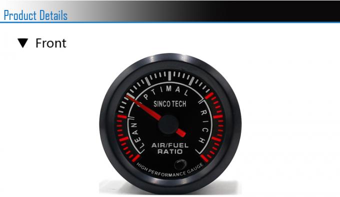 2 Inch Autometer Air Fuel Ratio Gauge , Digital Air Fuel Meter Display ...