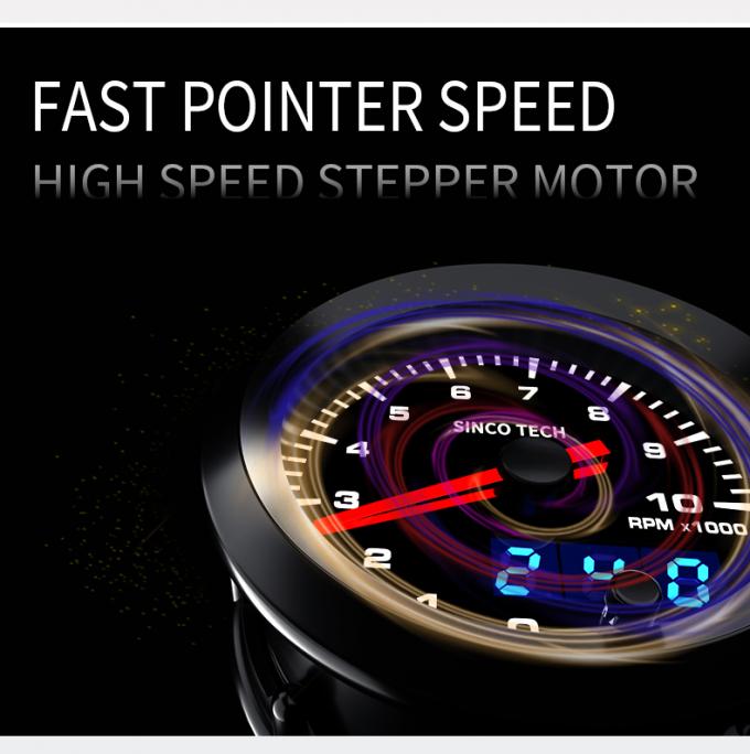 Do636 Sensor 7 Colors Sinco Tech Dash Digital RPM Gauge