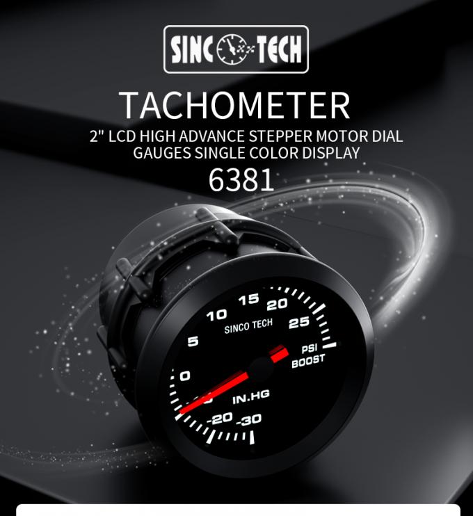 638 Sensor White Sinco Tech Dash Digital Display SINCOTECH Boost ...